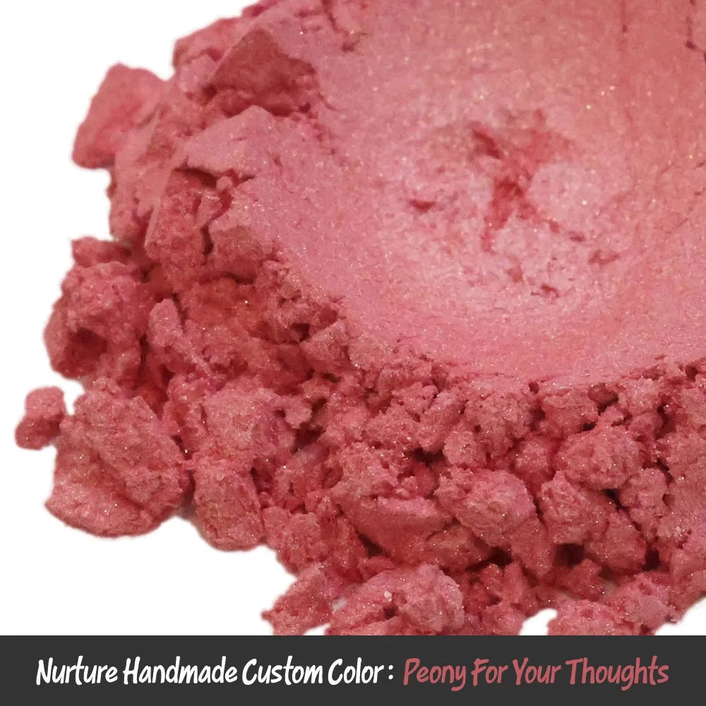 Peony For Your Thoughts Pink Mica Powder – Nurture Handmade Soap Making ...